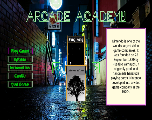 Arcade Academy by Chossy