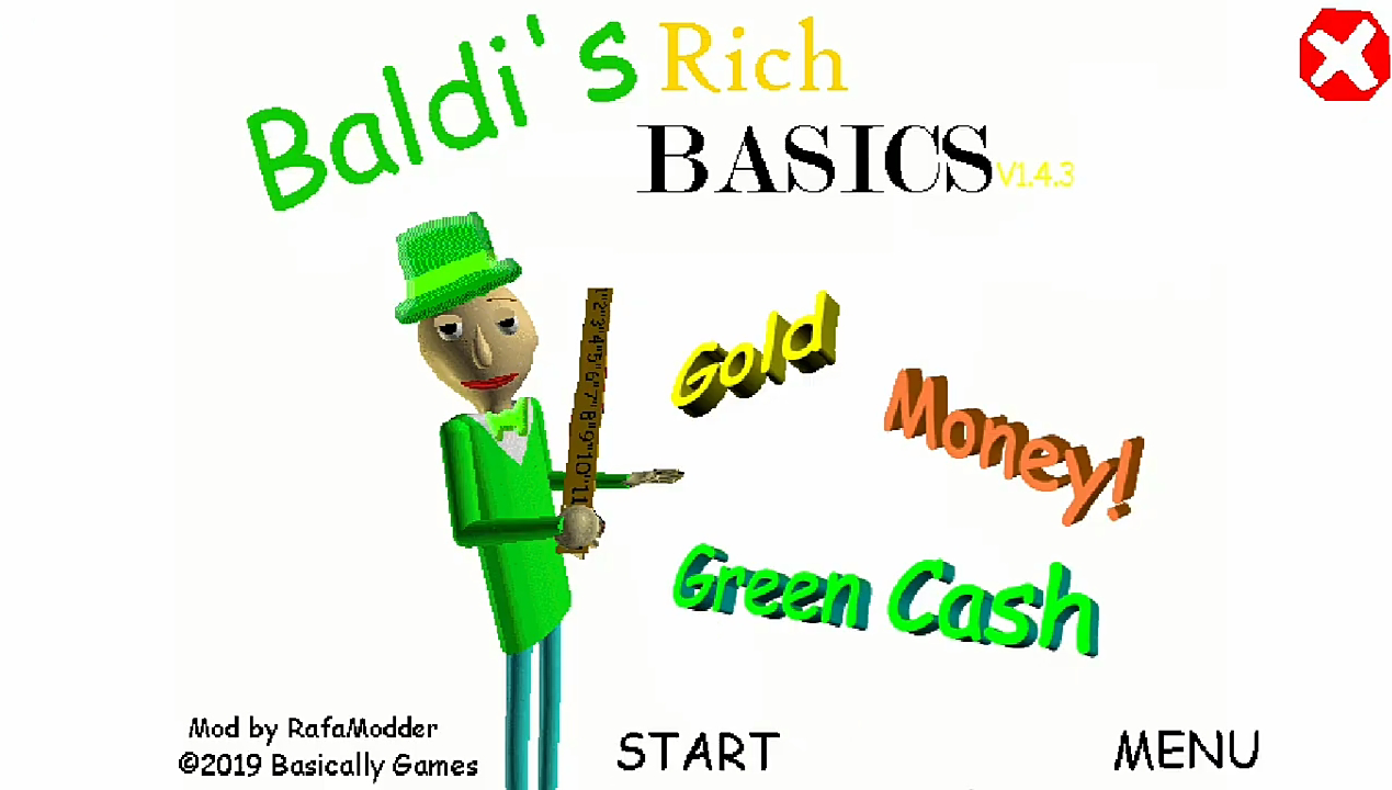 Baldi's Dank Meme Blast 1.4.3 Mod Menu by BaldiModsPorter158