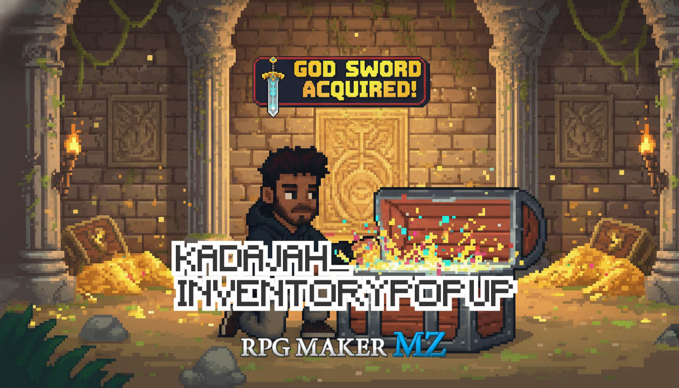 Kadajah's Inventory Popup for RPG Maker MZ by Kadajah