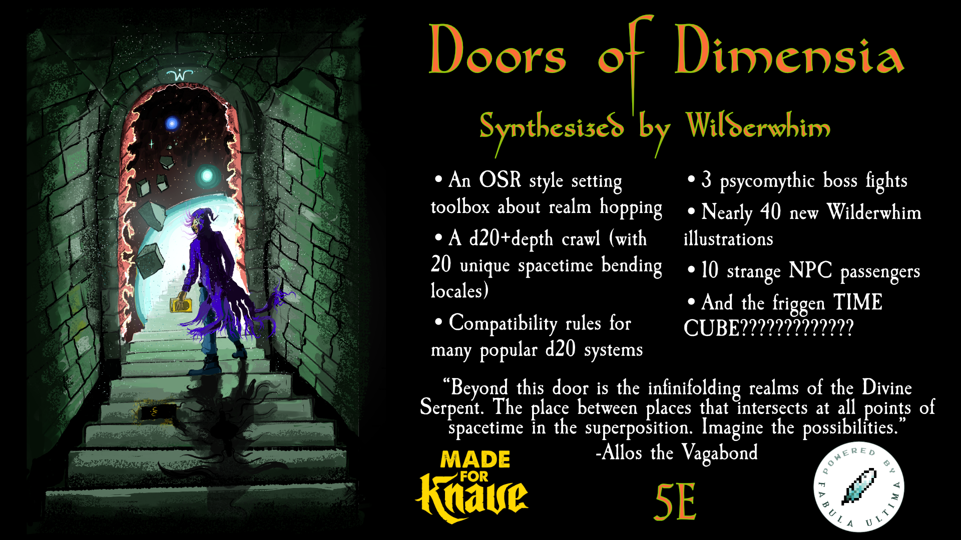New crowdfunder: Doors of Dimensia! - itch.io