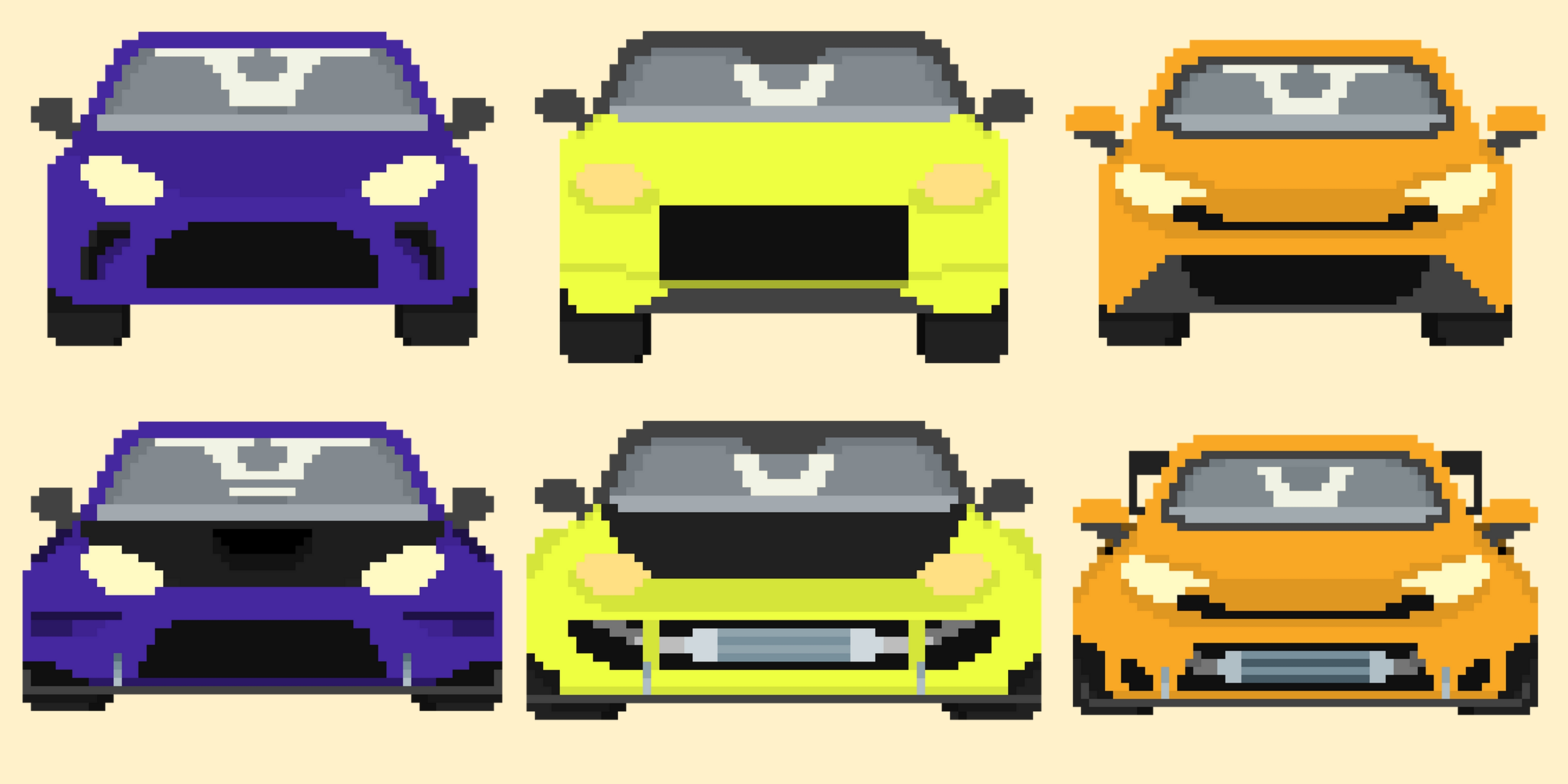 New Car Assets Pack!! by Pay 'n' Sprite - itch.io