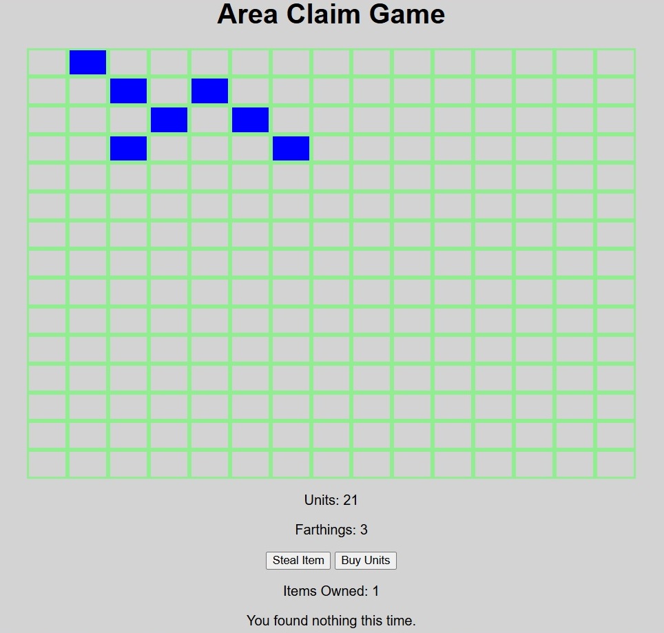 Area Claim Game by Sarainia