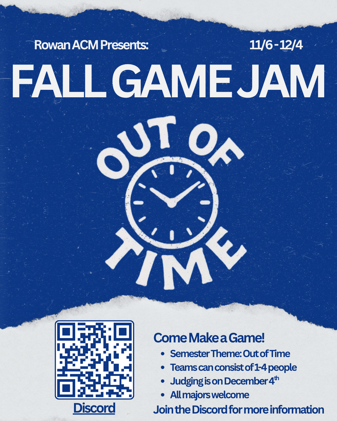 Rowan ACM Fall '25 Game Jam - itch.io