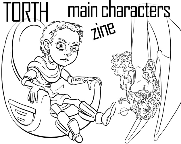Main Characters of the Torth universe by Abby
