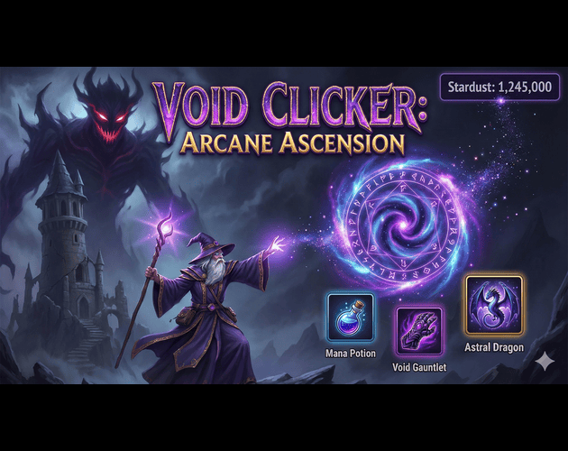 Void Clicker:The Ascension by spazztik