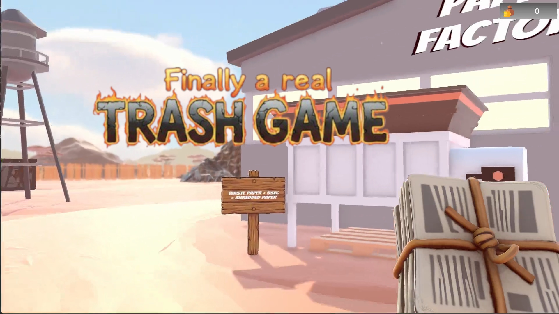 Finally a real trash game by MartenDD
