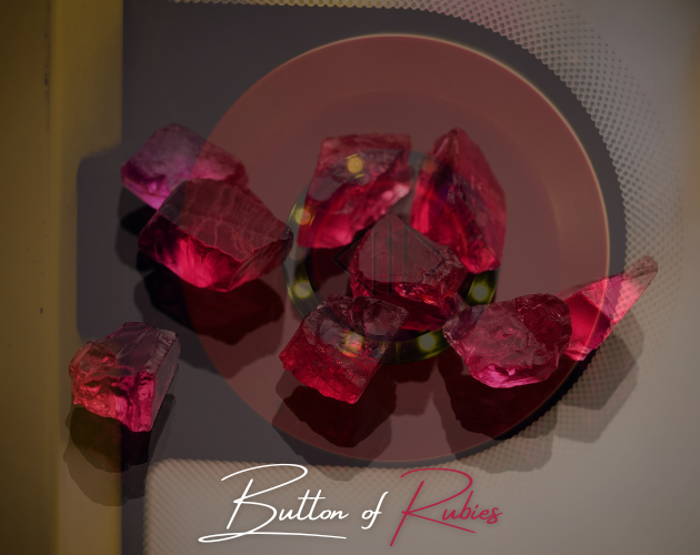 Button of Rubies by Ravi's World