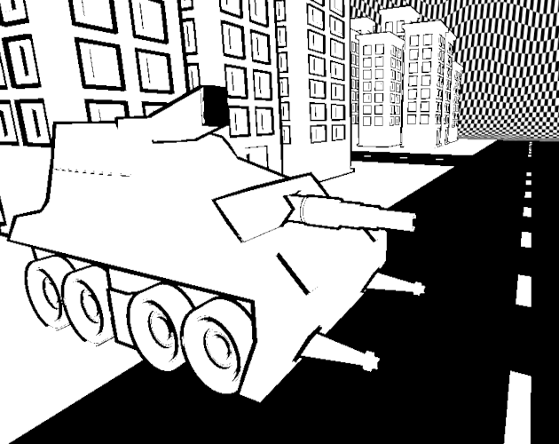 The Last Tank on the Front Lines by Eric-Brito