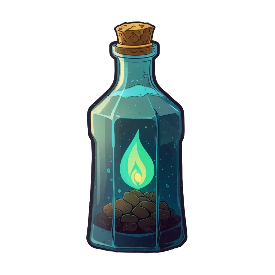 Just released my first 4K Fantasy Potion Pack for RPGs (Hand-Painted ...