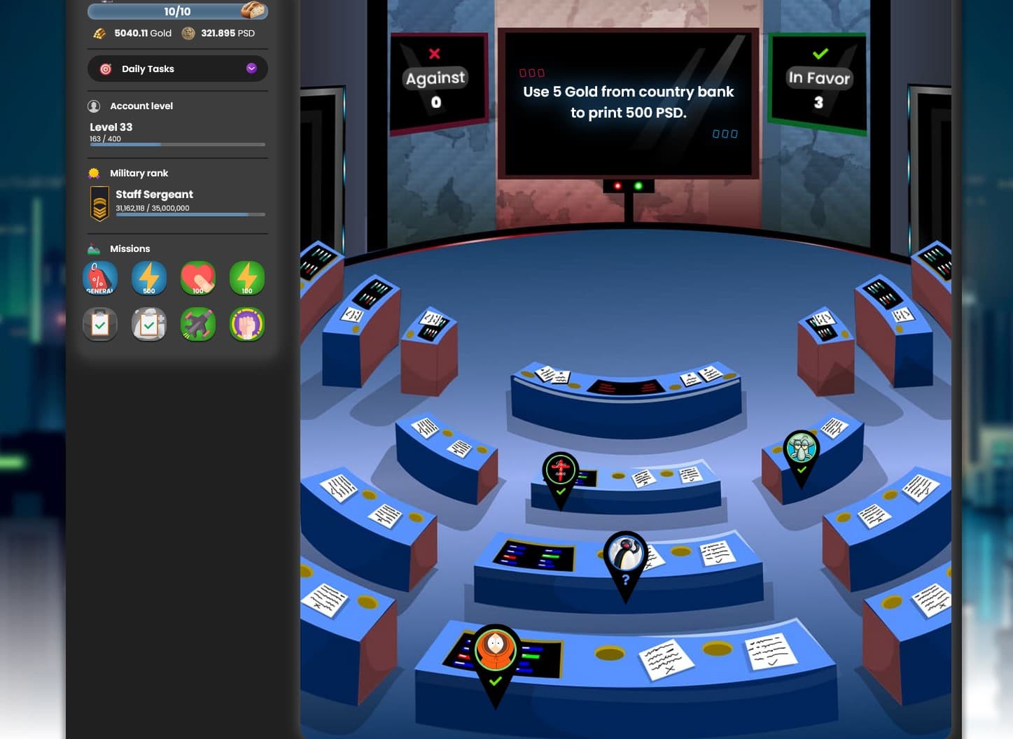 Eclesiar - GeoPolitical Strategy Browser Game - Release Announcements - itch.io