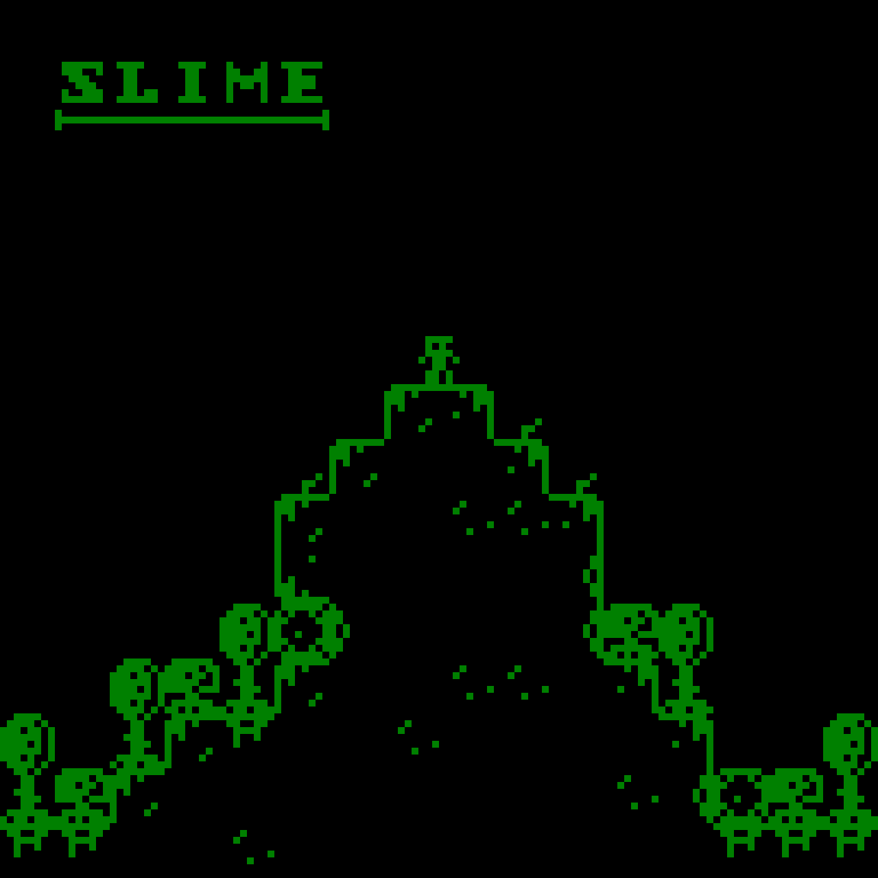 Slime by SaltyDev for 1-BIT JAM 7 - itch.io