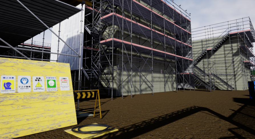 Modular Procedural Scaffold System Demo by Inu Games