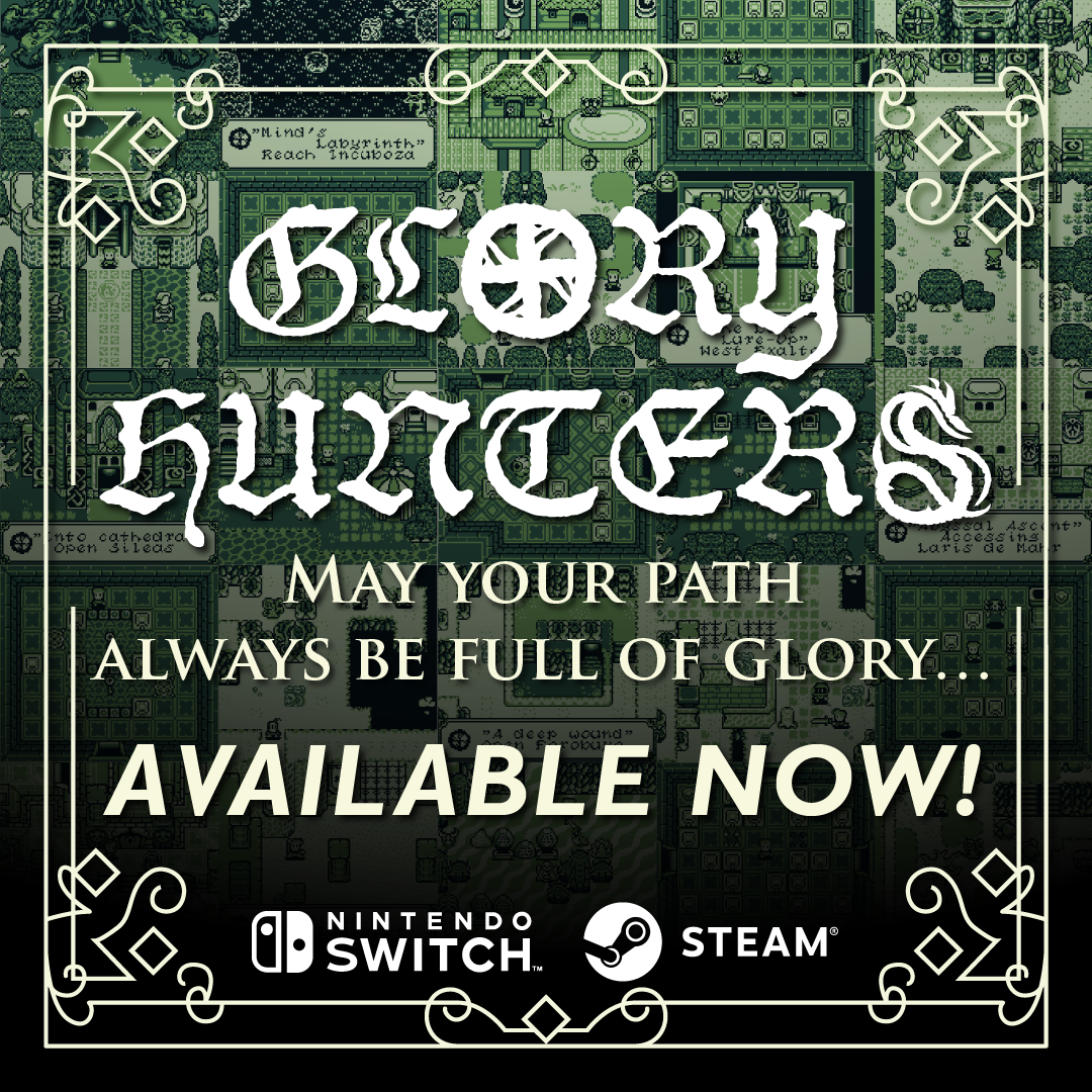 Glory Hunters in now available on Steam and Nintendo Switch - itch.io