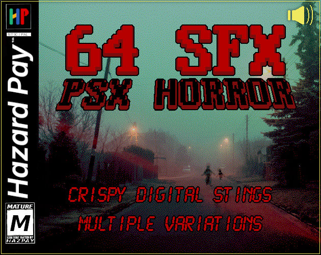PSX Crunchy Horror SFX by Hazard Pay
