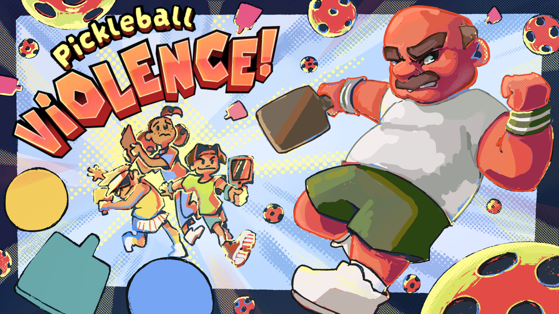 Pickleball Violence by Brown-RISD Game Developers, celery86, Sagian shaw