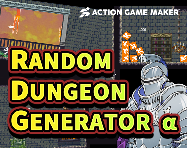 Agmaker Sample Random Dungeon Generator α By Gotchagotchagames