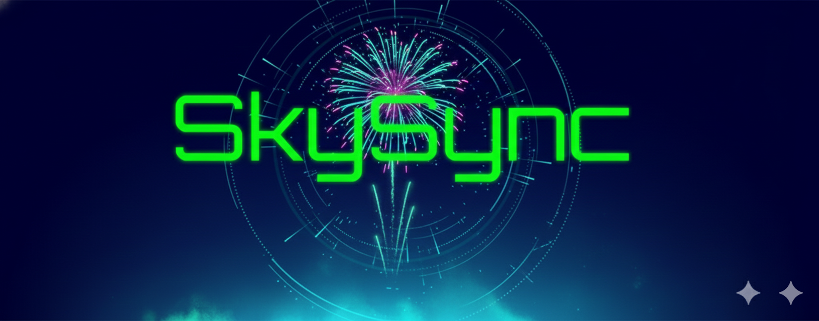 SkySync: Firework Sim by trashy.io