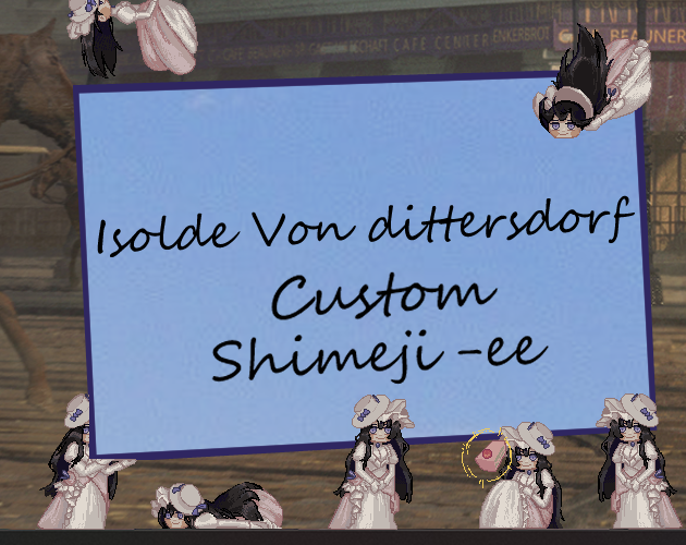 Isolde r99 shimeji-ee mod by JordanBkeonig
