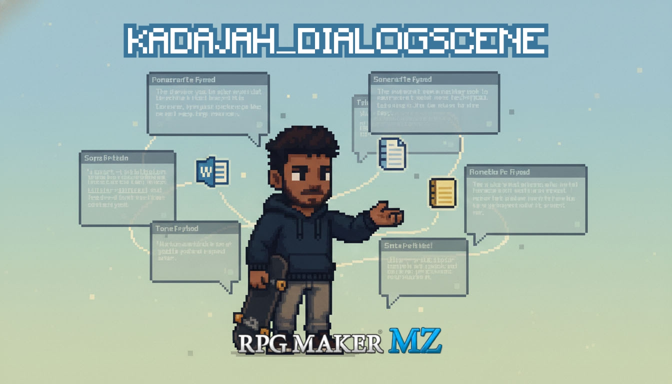 Kadajah's Dialogue & Scene Maker for RPG Maker MZ by Kadajah
