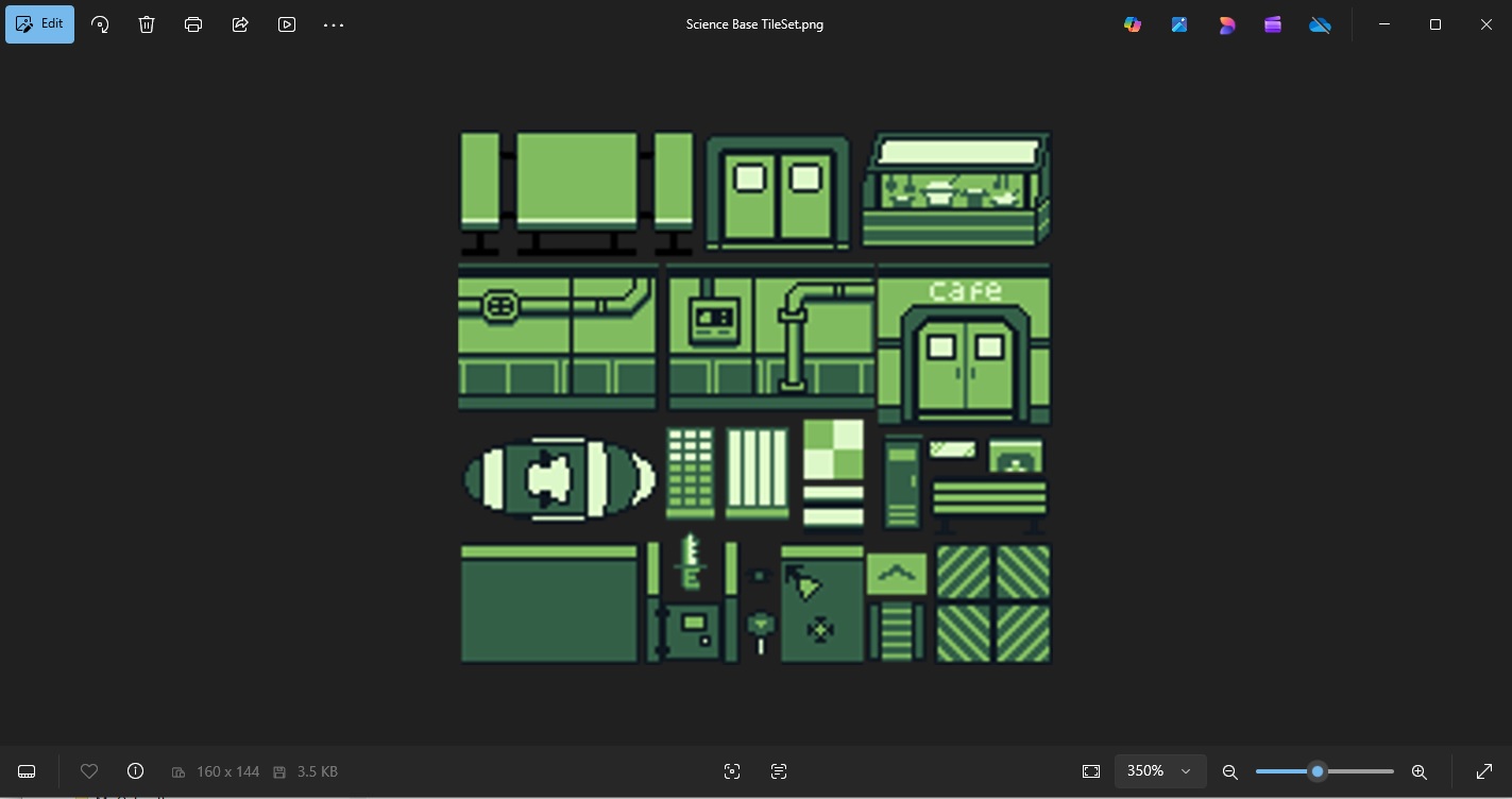 Science Base Game Boy DMG TileSet Pack by X-Avy