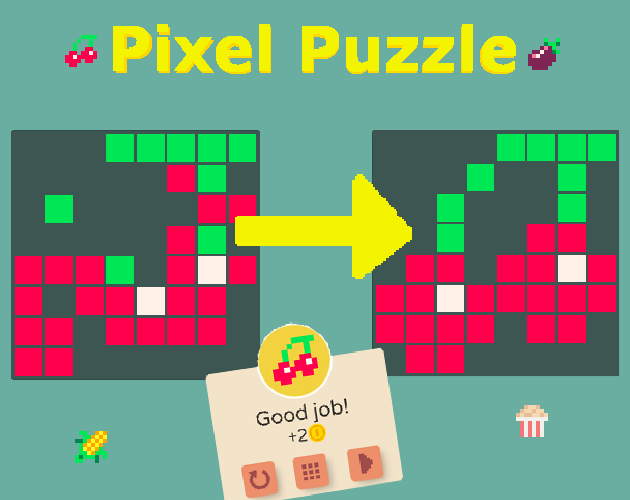 Pixel Puzzle by PixelPaw