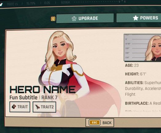 DISPATCH GAME SCREEN - CUSTOM HERO PSD by Jiggle Physics