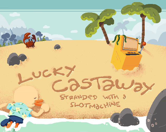 Lucky Castaway by oHoodie, kritzelbauer