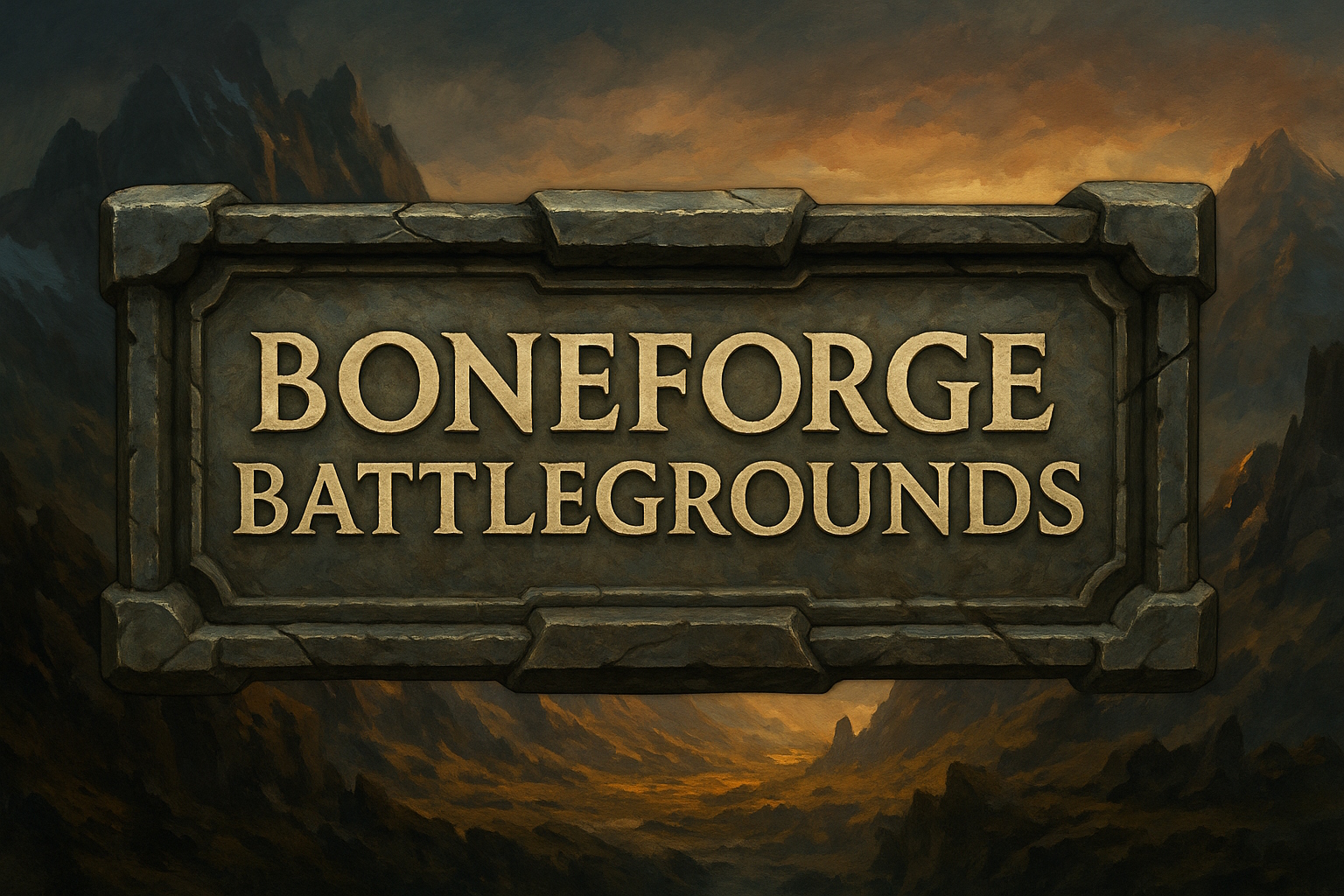 Boneforge Battlegrounds by Matt Lloyd