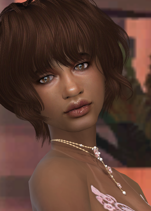 Velanie Amoako – Sims 4 Character (TS4 Female Sim + CC) FREE Download by Bonita100