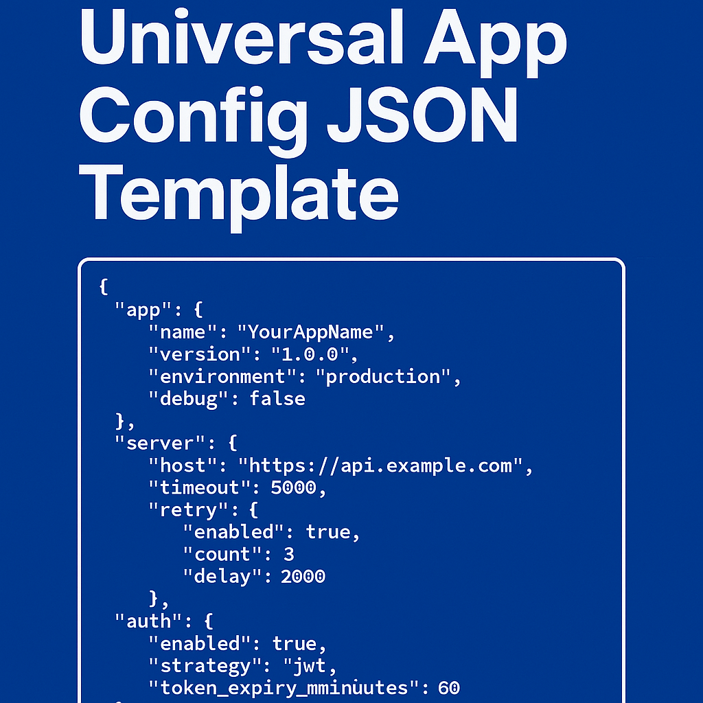 Universal App Config JSON Template (Production Ready) by chris1206-creator