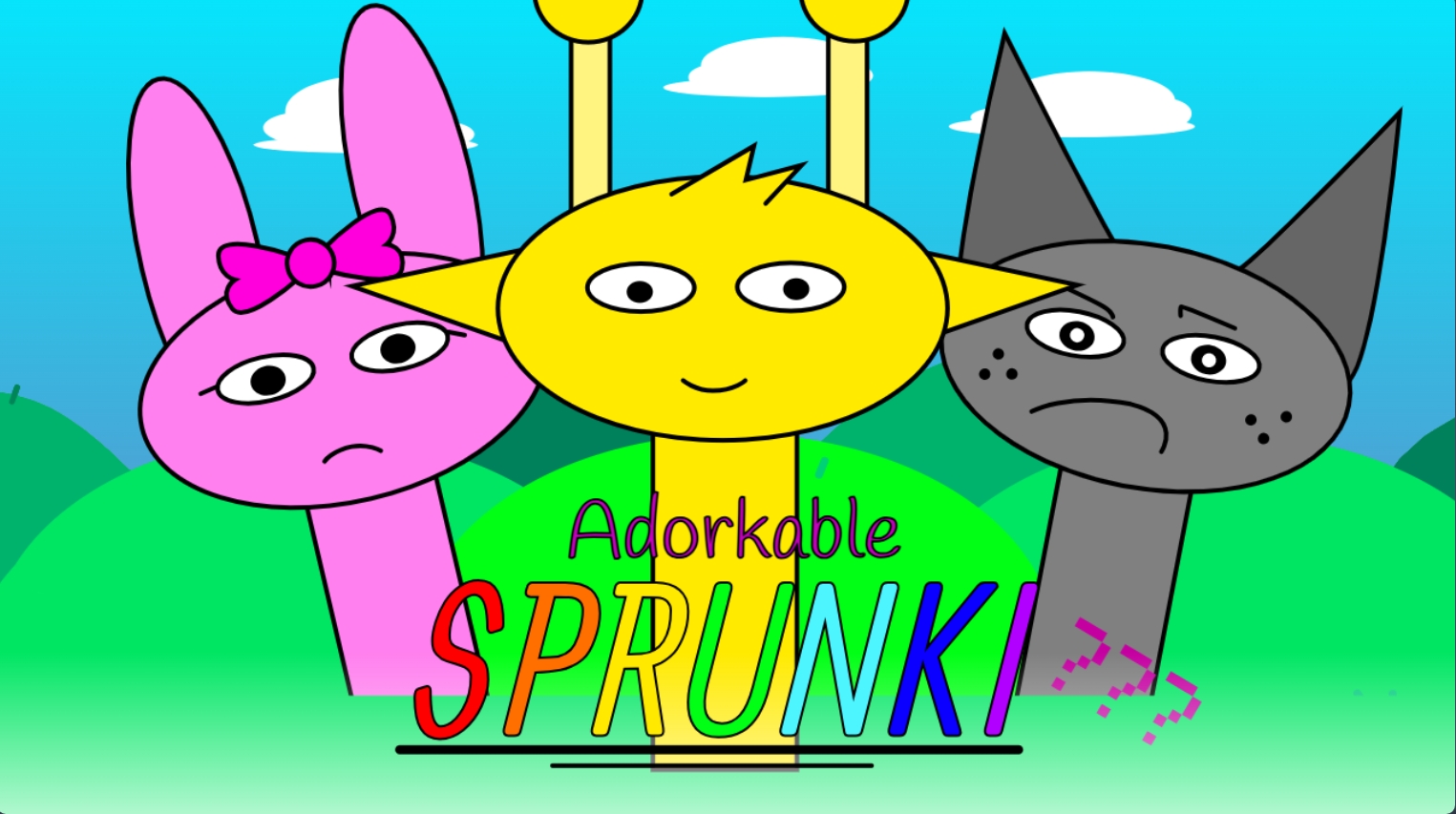 Sprunki Adorkable Sprunkis by He Chen Hui