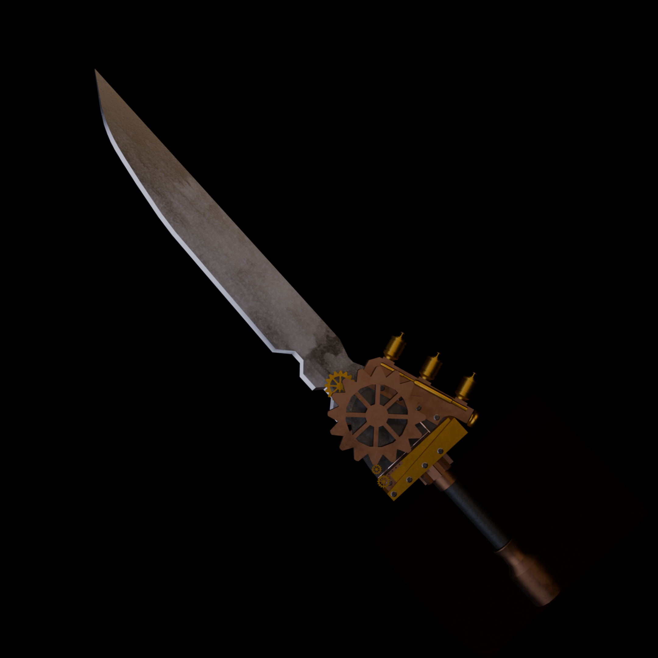 FREE Steampunk Sword by Carlos E. Pérez