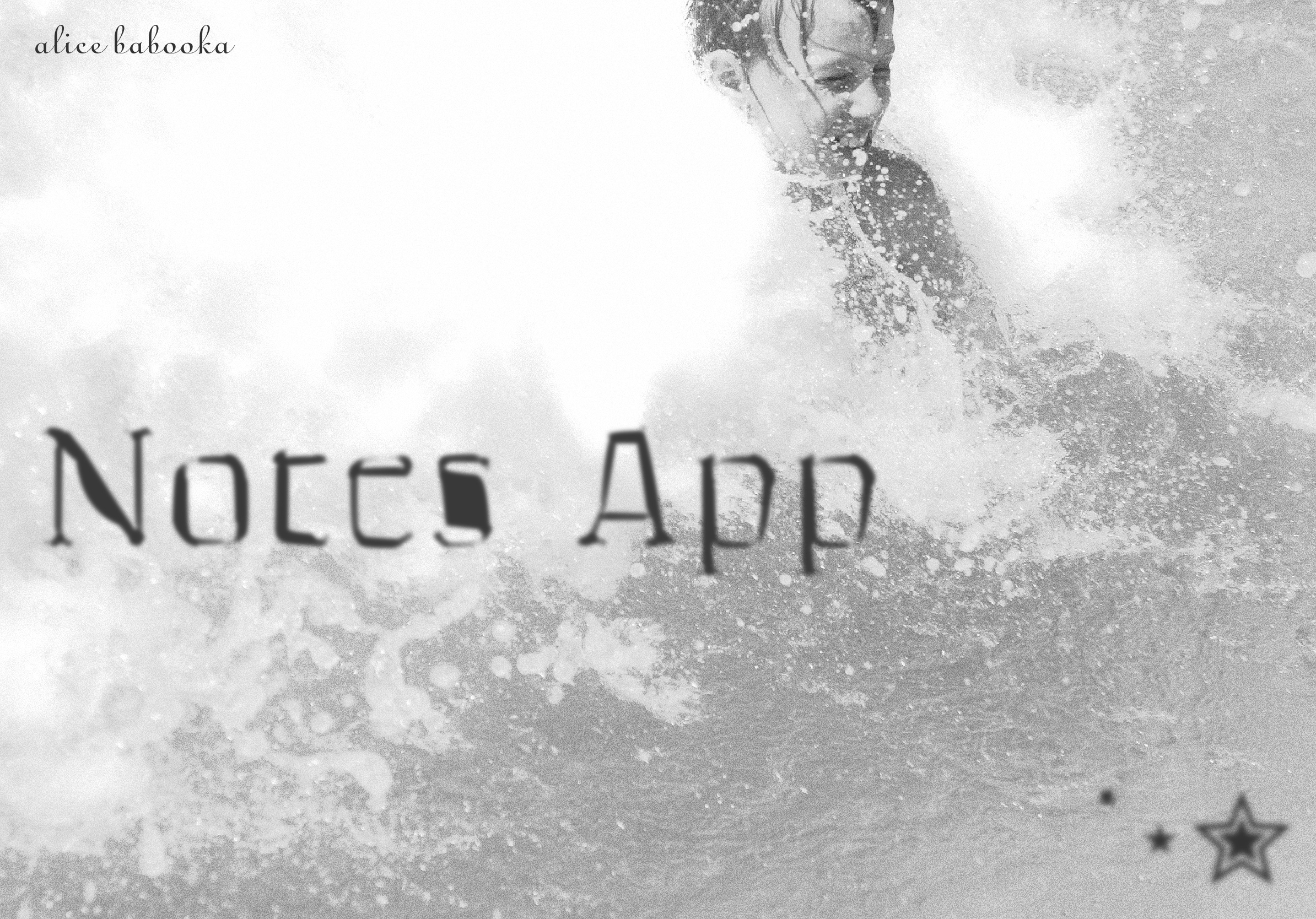 Notes App (zine) by Alice Babooka