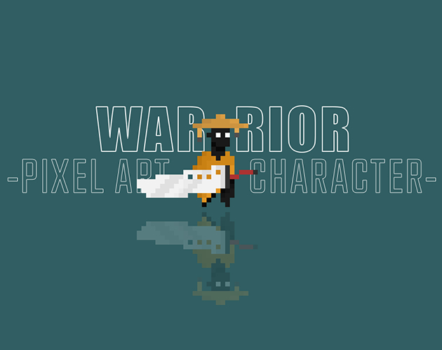 Update game asset ( pixel art warrior - V 1.1 ) - Warrior character ...