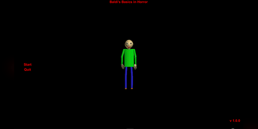 Baldi's Basics in Horror by Slash Games