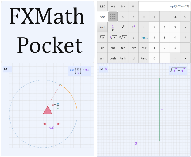 More visualizations - FXMath Pocket by Koen Samyn