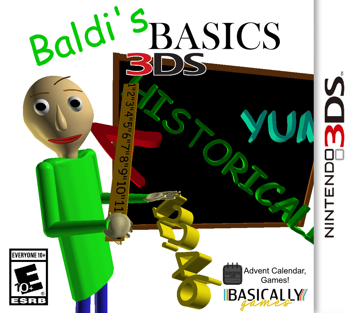 Upcoming source code release - Baldi's Basics 3DS by QuadraticRiotz