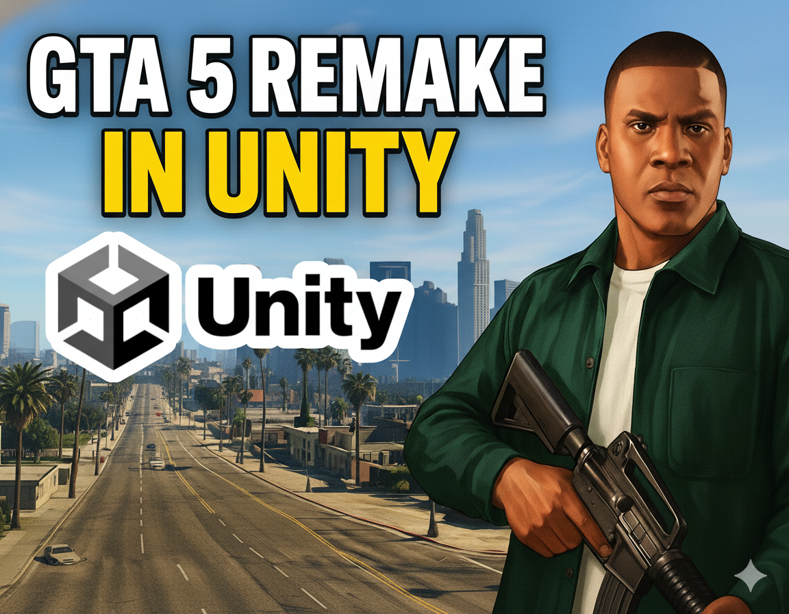 Grand Theft Auto V Remake Unity Template by NeezGames