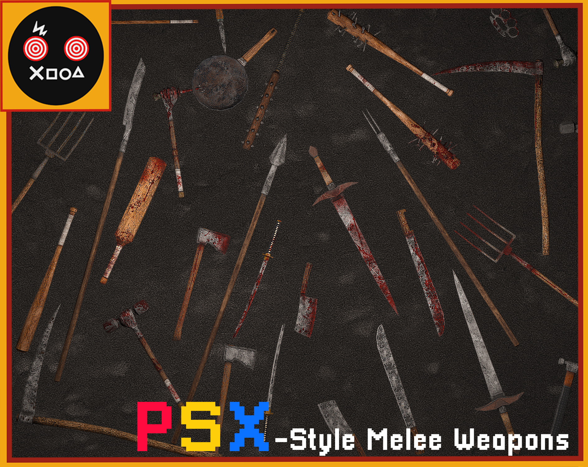 PSX Style Melee Weapons by AcchiHaven