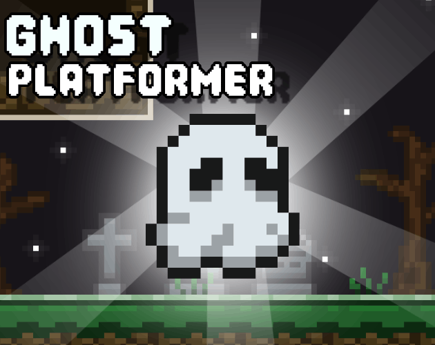 Ghost 16x16 Platformer Character Sprite Sheet by ThePixelGame