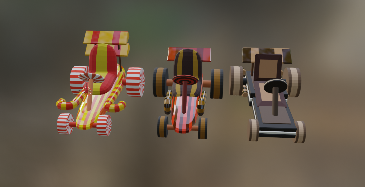 Free 3D Candy Car Low poly | more cars indev + price increment by RehanDev