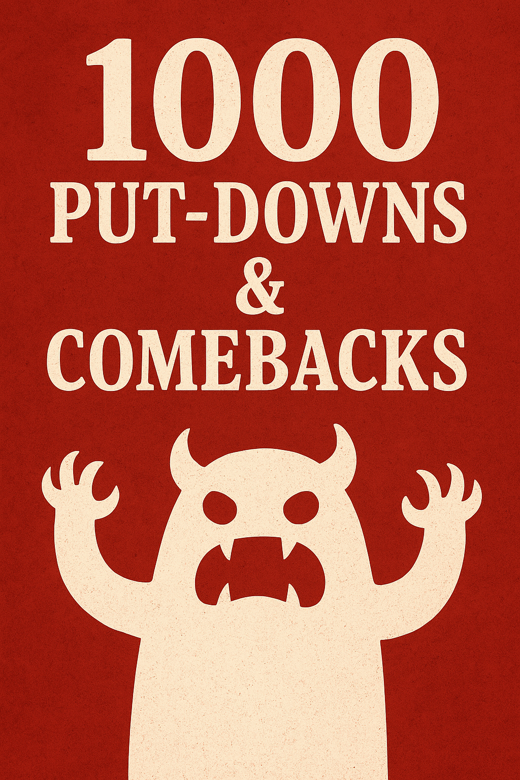 1000 Put-Downs & Comebacks – The Ultimate Savage Lines Collection by ...