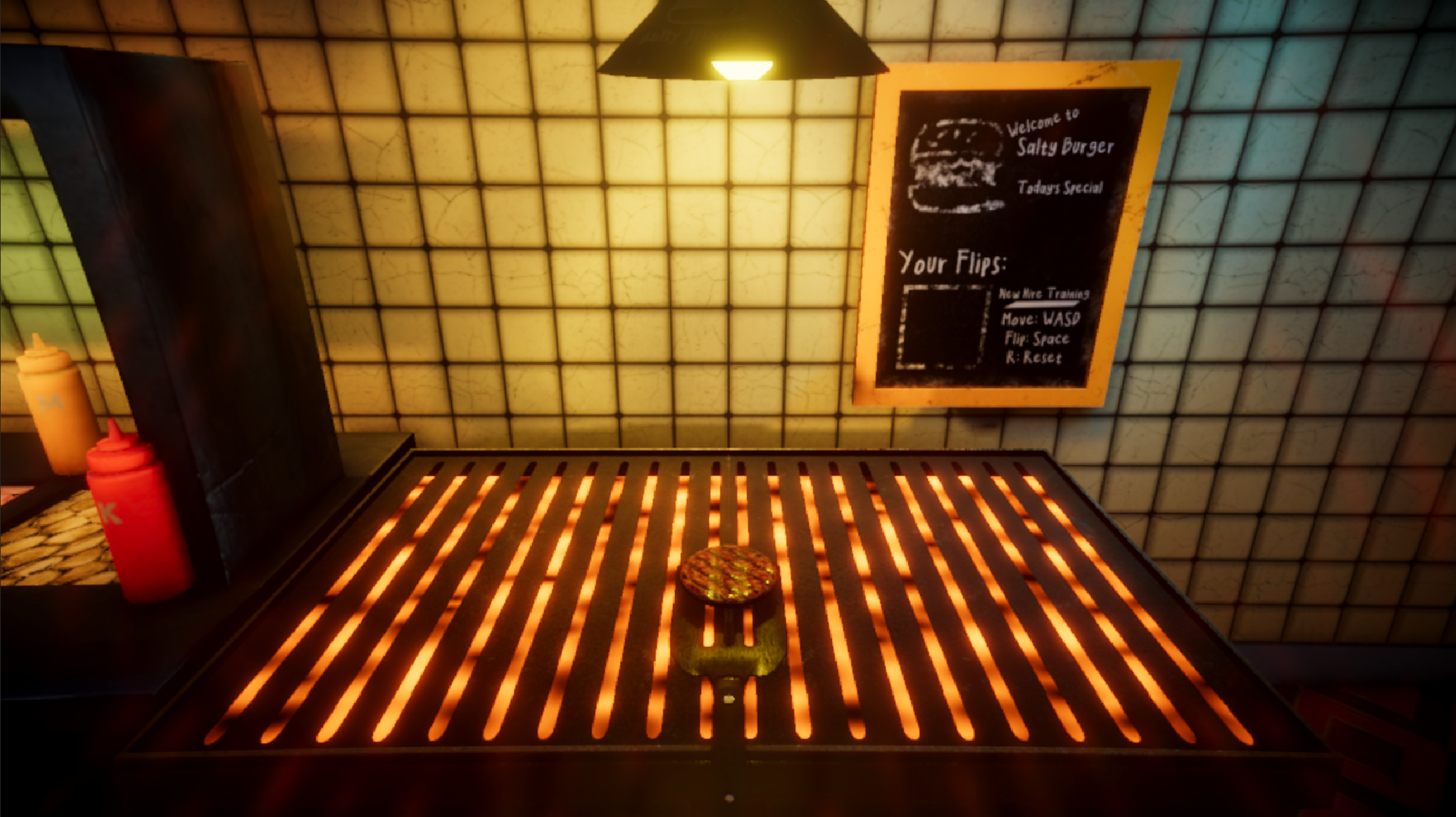 Burger Flipper by uneasyjackson, Ben Cohen