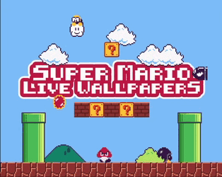 Super Mario Live Wallpaper by Stoffel Games Studio