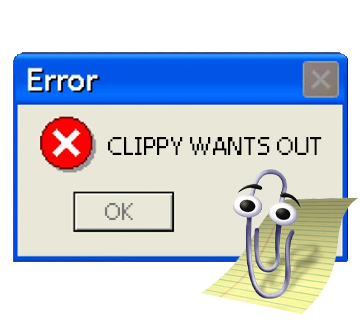 Clippy Wants Out by clairew4tt