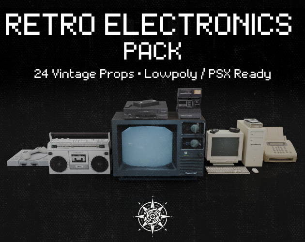 PSX Retro Electronics Pack by RosenshineGames