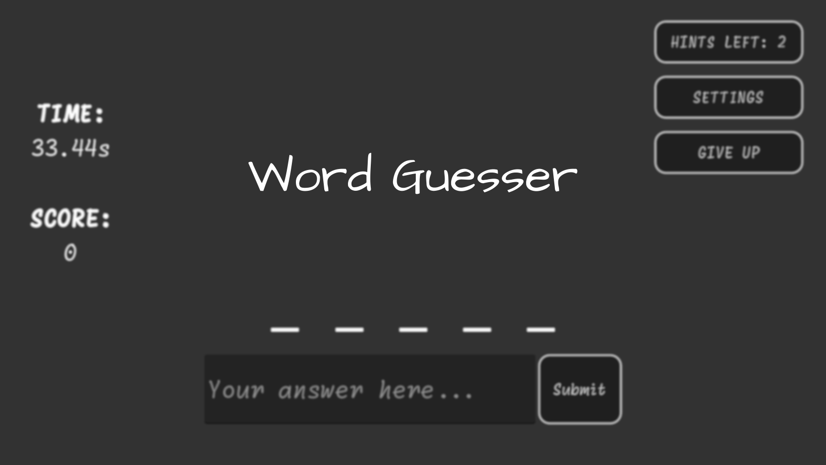Word Guesser by Jo5629