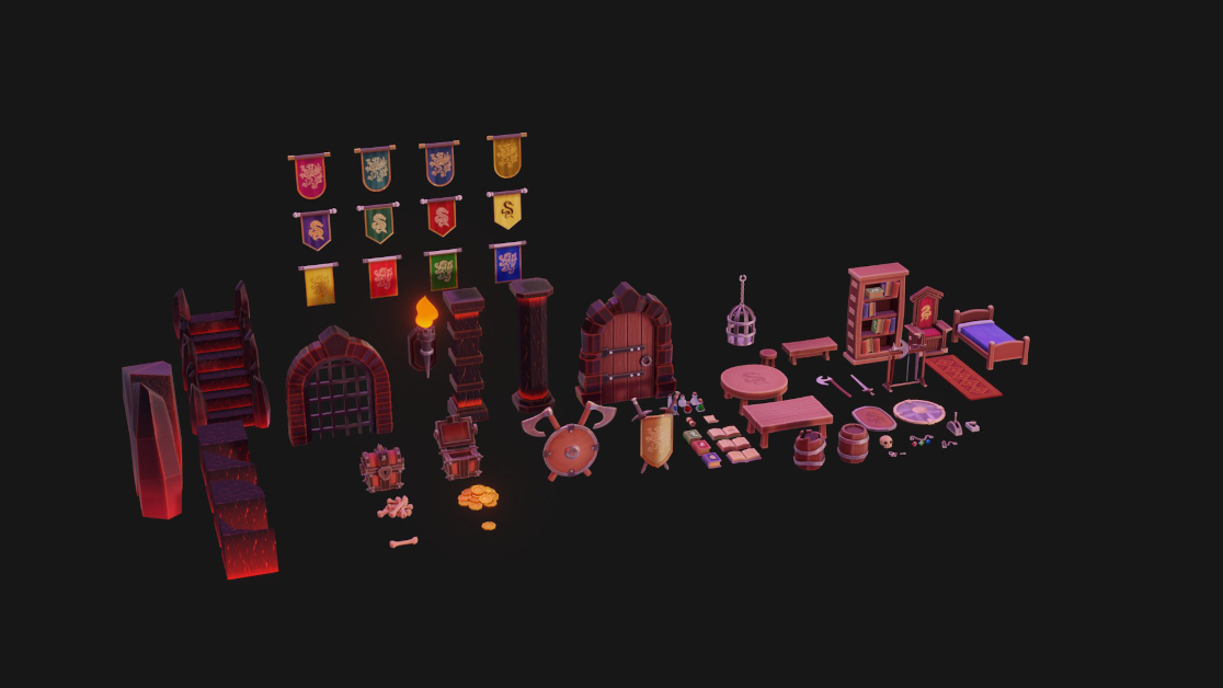 Design Stunning RPG Dungeons – Complete Modular Fantasy Dungeon ...