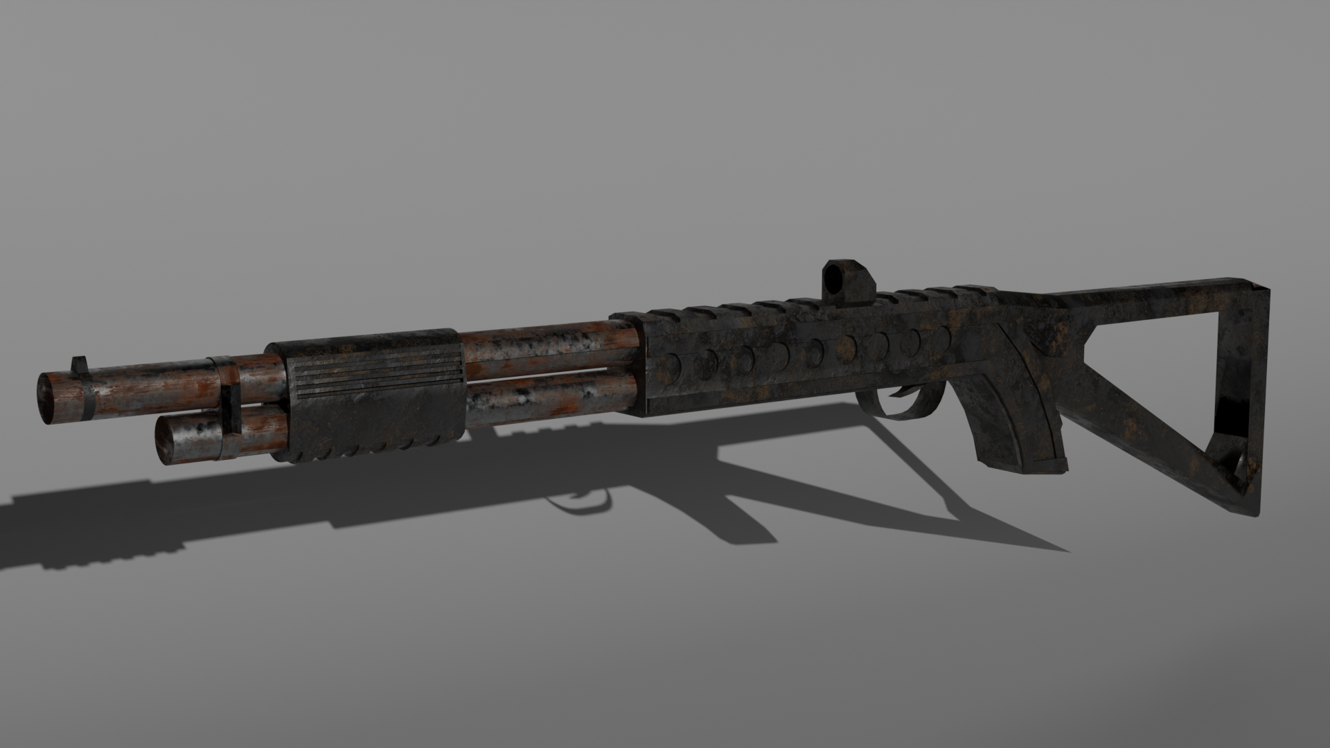 Mossberg 500 - Pump-Action Shotgun by Integra_M