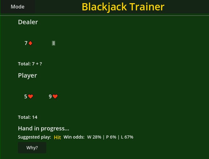 BlackJack Trainer by dt5oap